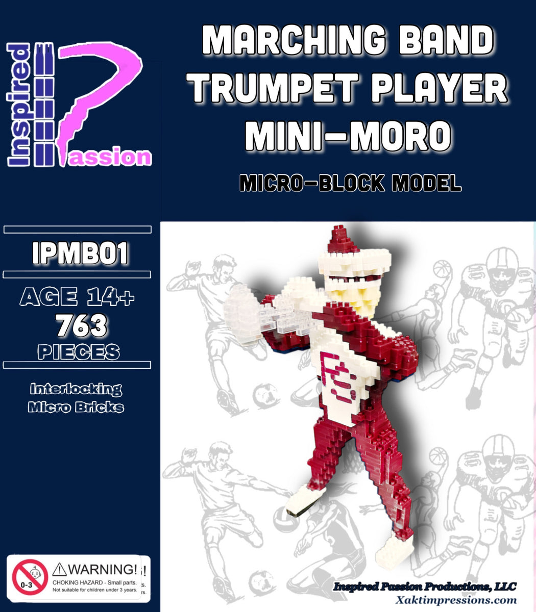 Marching Band Trumpet Player Micro-Morph Micro Block Model – Inspired ...