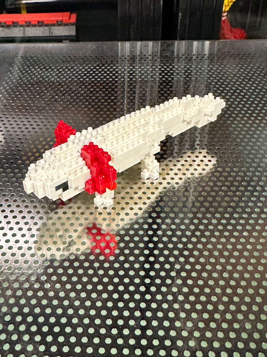 Tiny Axolotl Micro Morph Micro-Block model – Inspired Passion Productions