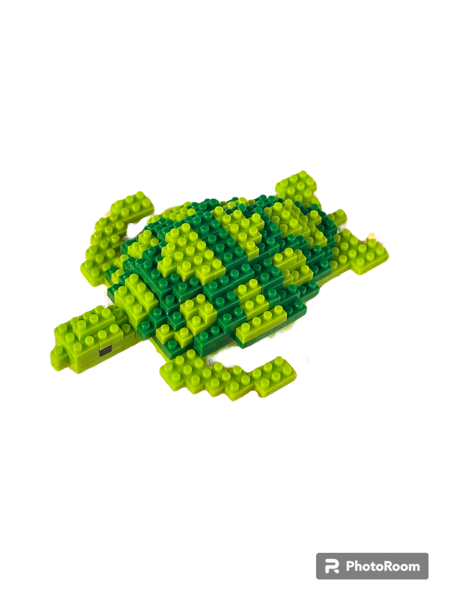 Sea Turtle Micro Morph Micro-Block model – Inspired Passion Productions